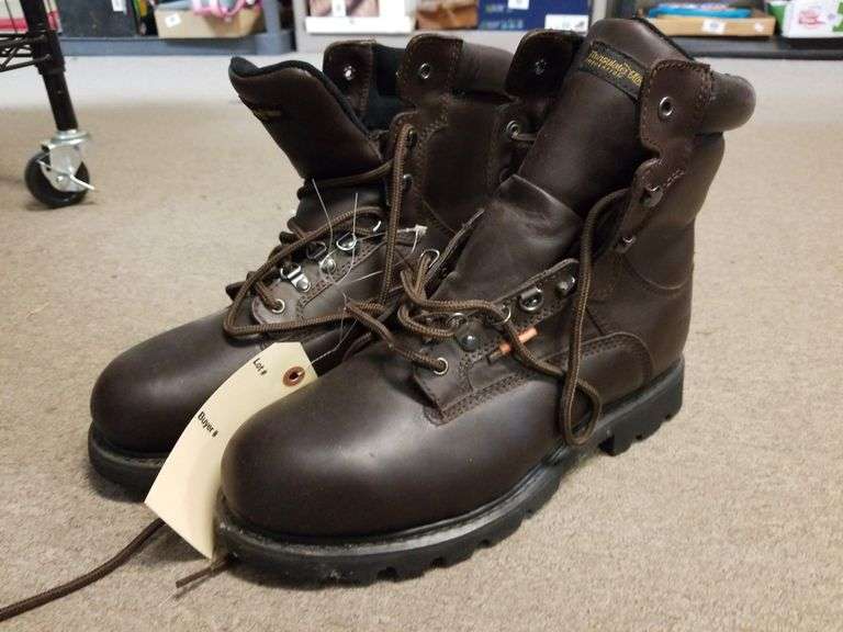Work By Red Wing Shoes Boots Size 10.5WW - Trice Auctions