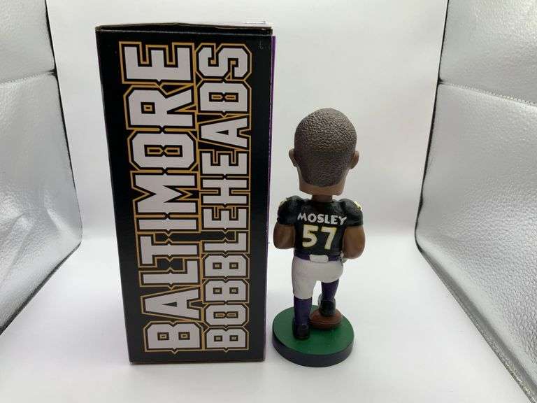 Rare NEW Baltimore Ravens Bobblehead -#57 C.J. Mosley - Trice Auctions