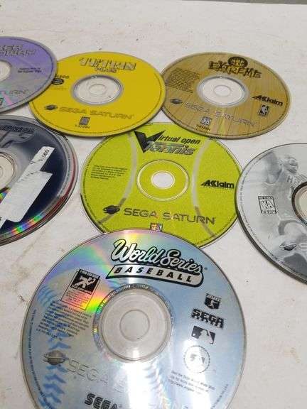 Sega Saturn Game Discs - Trice Auctions