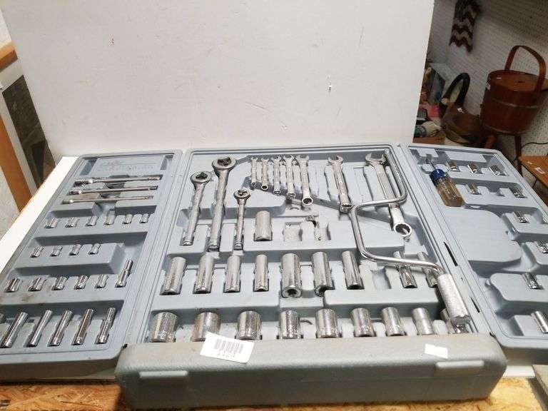 Vintage Craftsman Tool Set In Case - Trice Auctions