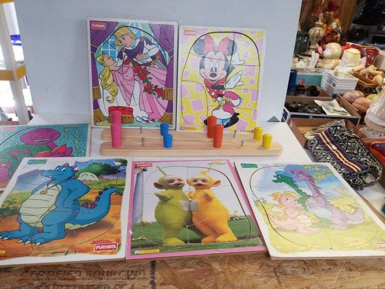 Playskool Puzzles. IKEA Flisat - Trice Auctions