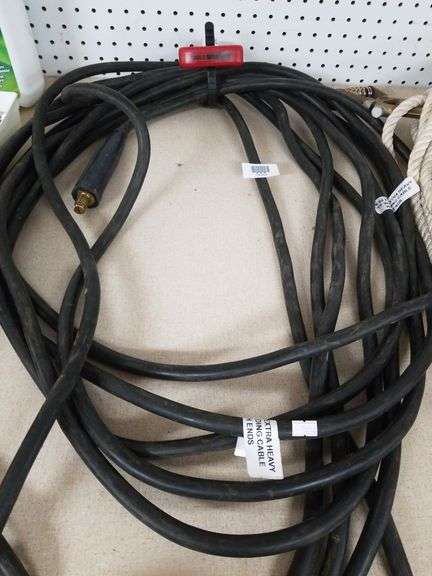 Heavy Duty Welding Cable - Trice Auctions