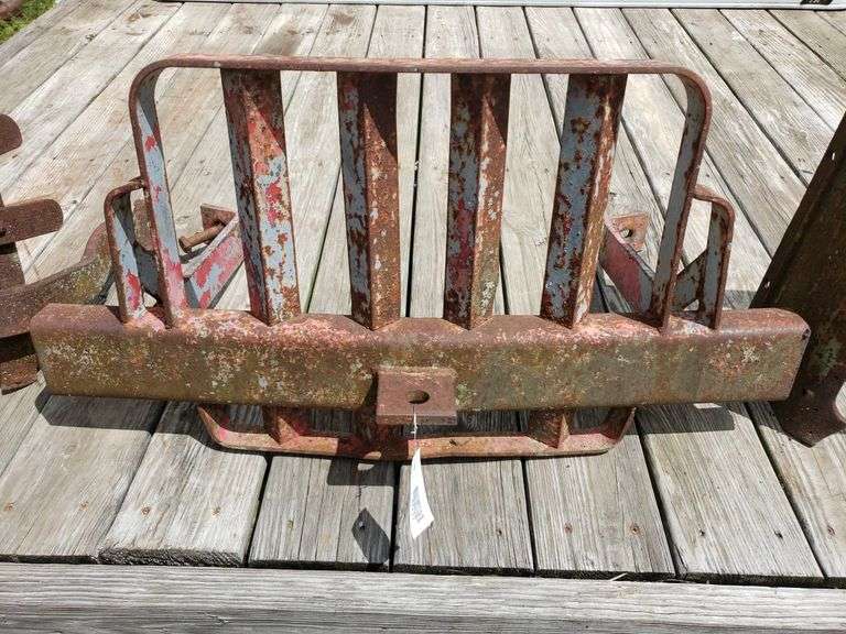 Antique Metal Tractor Grille With Towing Tongue For Ford Tractor ...