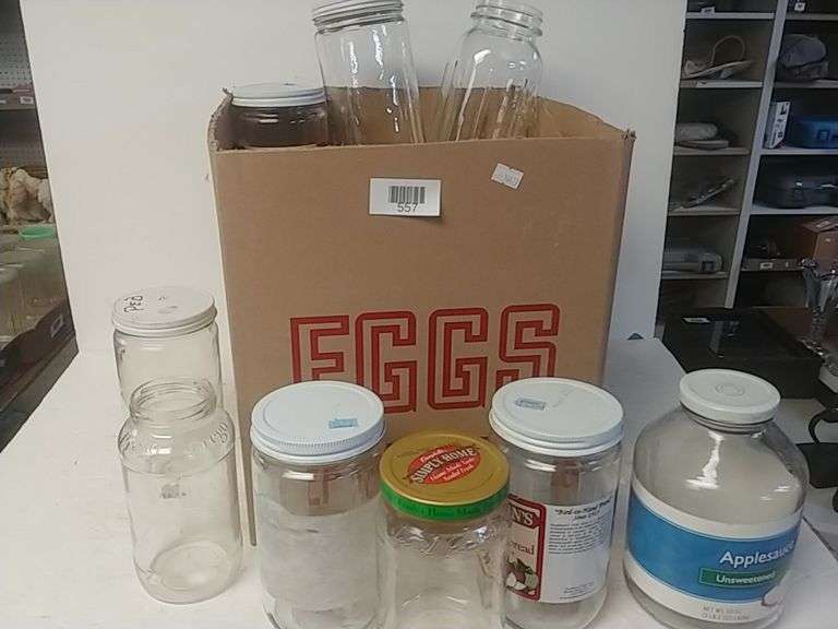 Assorted Glass Jars - Trice Auctions