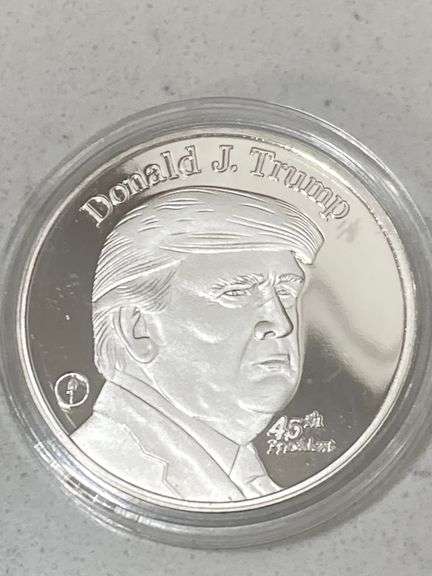 Donald Trump White House Proof Token - Trice Auctions