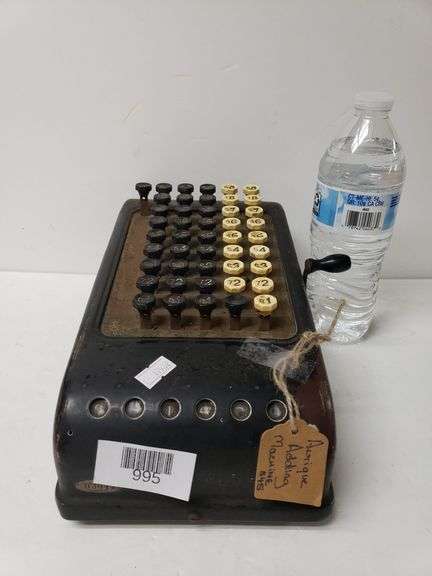 Antique Adding Machine - Trice Auctions
