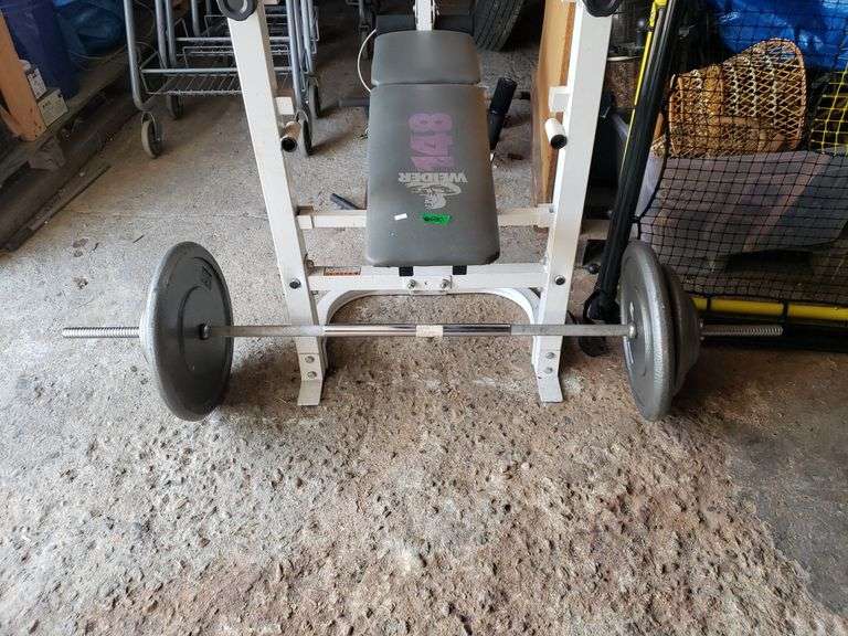 Weider 148 Weight Bench - Trice Auctions