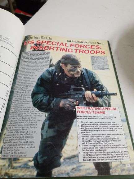 Set Of Combat And Survival Books - Trice Auctions
