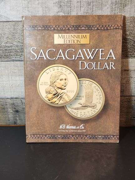 Sacagawea Dollar Coin Book. Book only - Trice Auctions