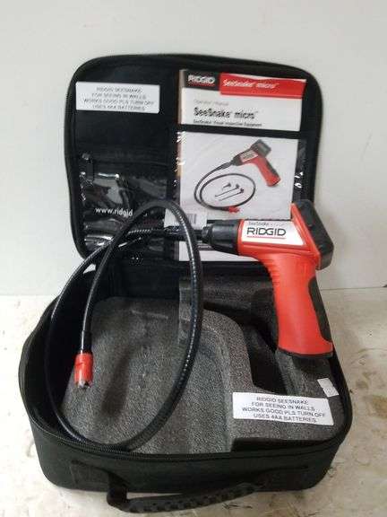 Ridgid Seesnake(works) - Trice Auctions