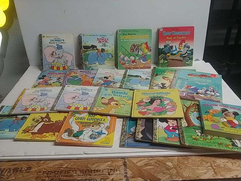 Assorted Childrens Books(Bambi, Dumbo, Donald Duck Etc) - Trice Auctions