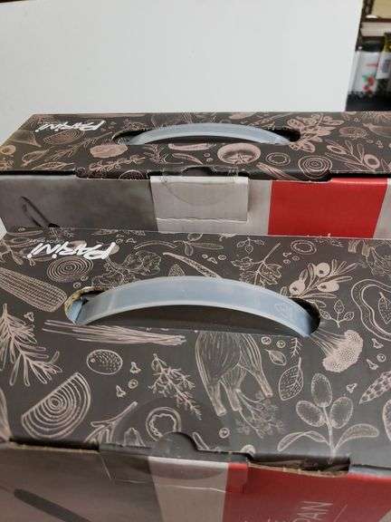 NEW Parini Cookware 9.5" Stackable Skillet And 2.7 Quart Stackable ...