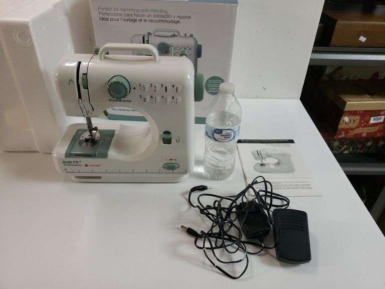 Quik Fix Mini Multi-Purpose Crafting And Mending Sewing Machine By ...