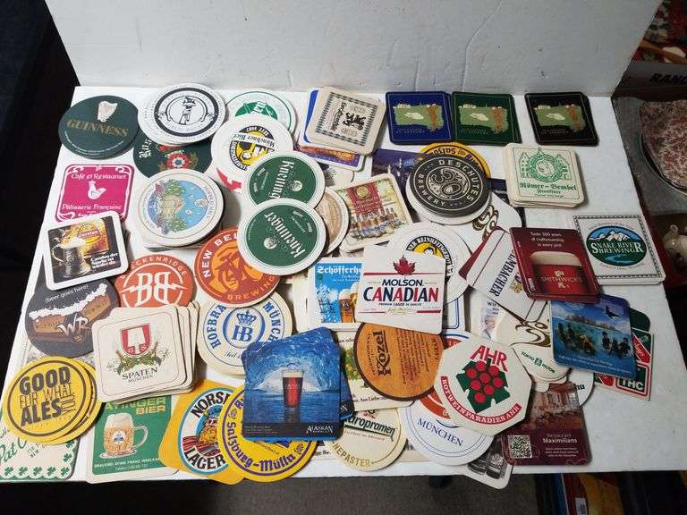 Large Lot Of Various Drink Coasters, Mostly Beer Brands - Cool ...
