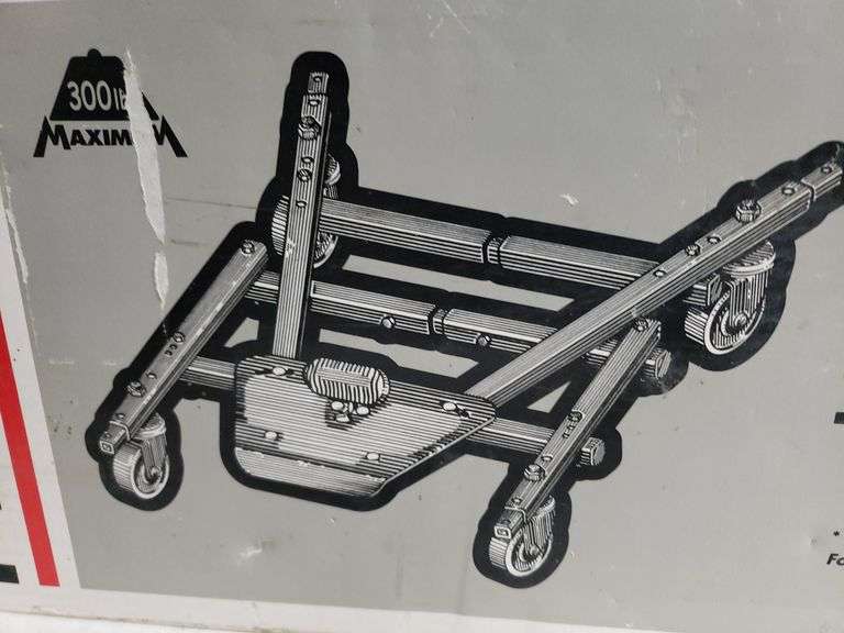 Ridgid Herc-u-lift Plus Adjustable Frame Caster Set - Trice Auctions