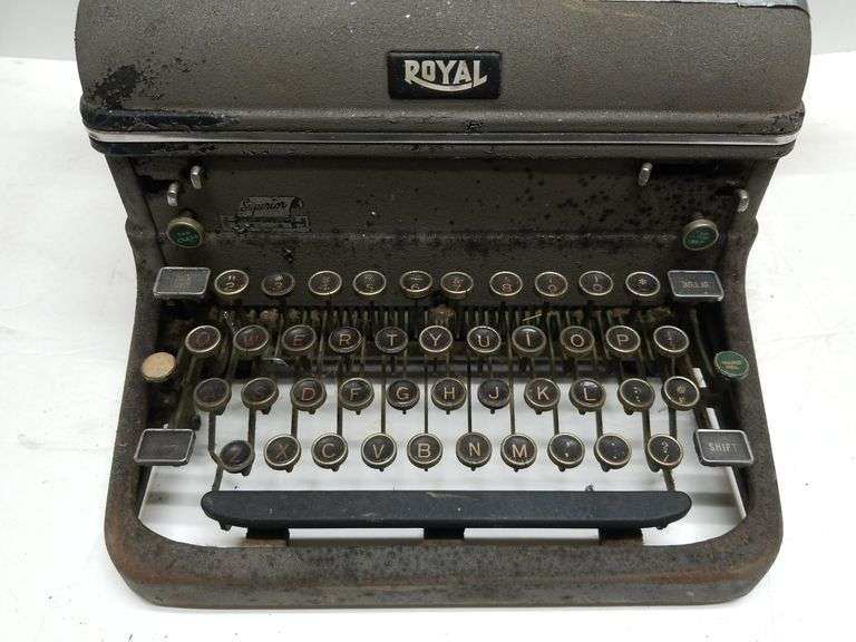 Vintage Royal Brand Typewriter - Trice Auctions