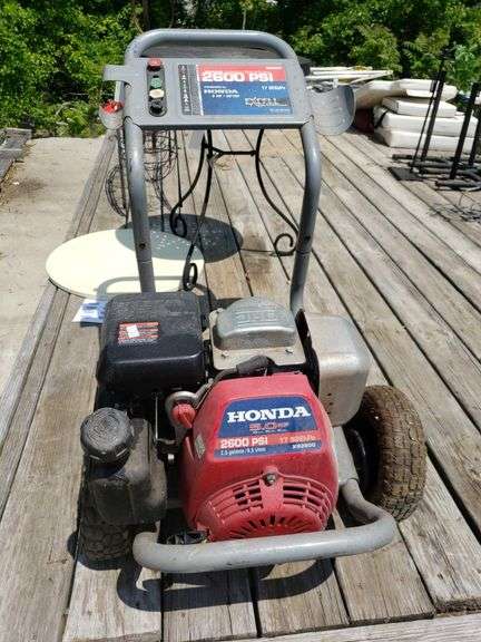 Excell XR2600 Honda Powered Pressure Washer - No Water Tank - Trice ...