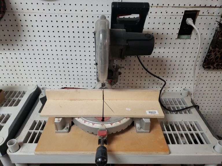 Task Force 10" Compound Miter Saw W/laser Guide - Works - Trice Auctions