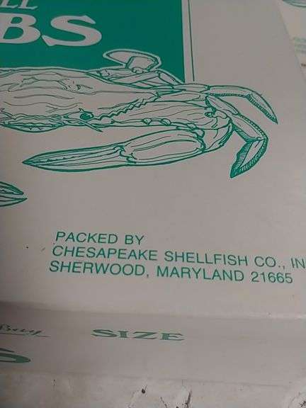 Vintage Soft Shell Crab Boxes - Trice Auctions