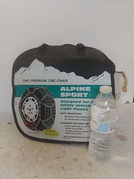Alpine Sport Tire Chains For SUV & Light Trucks - Trice Auctions