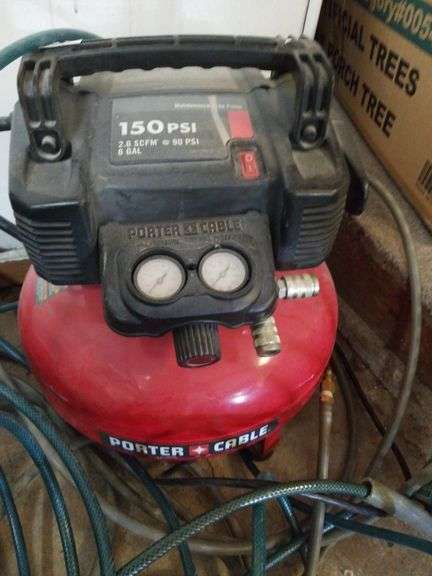 Porter Cable Air Compressor - Trice Auctions