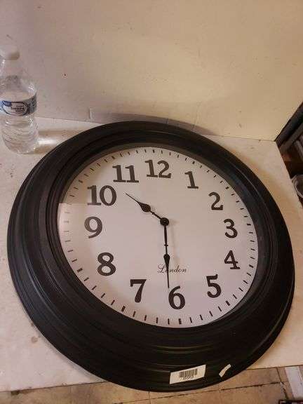 Oversized Wall Clock - Trice Auctions