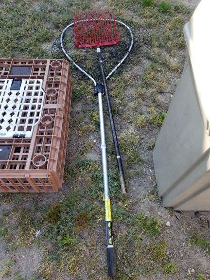 Drop Fishing Net & Rake - Trice Auctions
