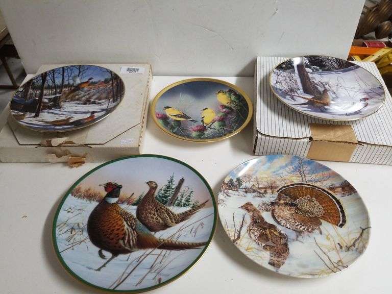 Danbury Mint, Hamilton Collection, Knowles & Other Bird Collector ...