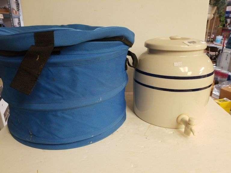 Honeycomb Beverage Dispenser, Circular Cooler - Trice Auctions