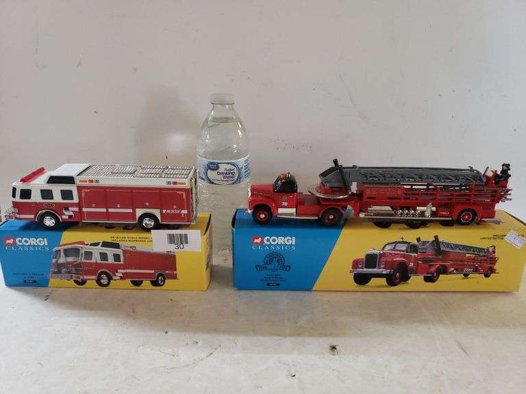 Corgi Classics Diecast Metal Model Fire Trucks - Cyclone II Rescue E ...