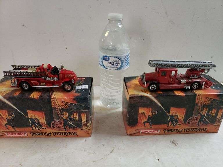 Matchbox Fire Engine Series Die Cast Metal Model Fire Trucks - 1920 ...