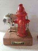 Fire Department Themed Decanters - Canadian Whiskey Fire Dog And ...