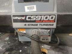 CAPspray CS9100 HVLP Sprayer With Mobile Cart - Trice Auctions