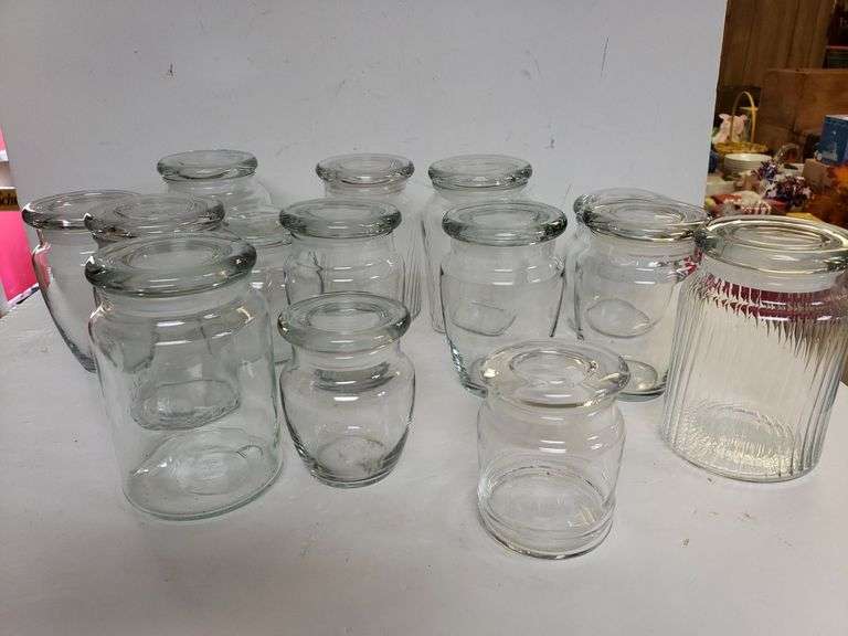 Assorted Glass Jars - Trice Auctions