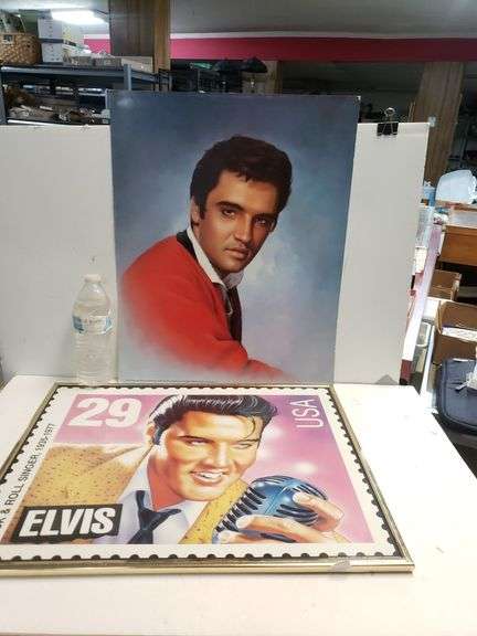 Elvis Presley Framed Stamp Print & Picture - Trice Auctions