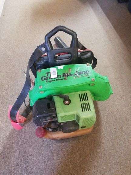 The Green Machine Power Blower, Model 4600 LP - Trice Auctions
