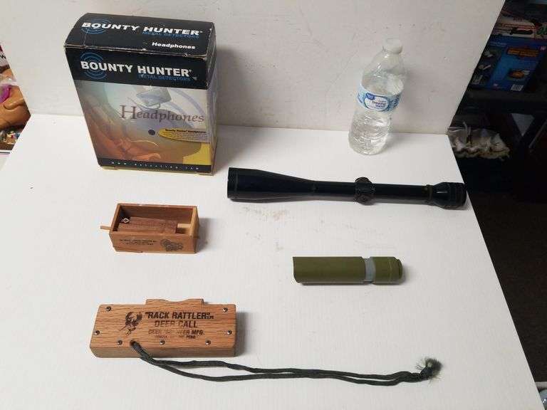 Redfield Rifle Scope, Deer Call, Turkey Call, Bounty Hunter Metal ...