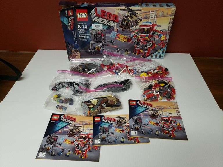 Open Lego Set The Lego Movie Rescue Reinforcements 70813, Maybe Missing ...