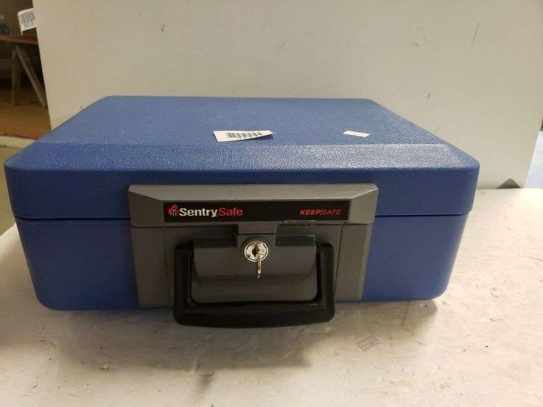 Sentry Safe With Key - Trice Auctions