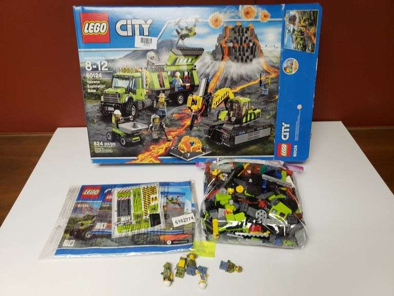 Open Lego Set City Volcano Exploration Base 60124, Maybe Missing Pieces ...