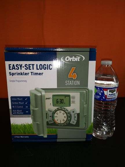 Orbit Easy Set 4 Station Sprinkler Timer. New - Trice Auctions