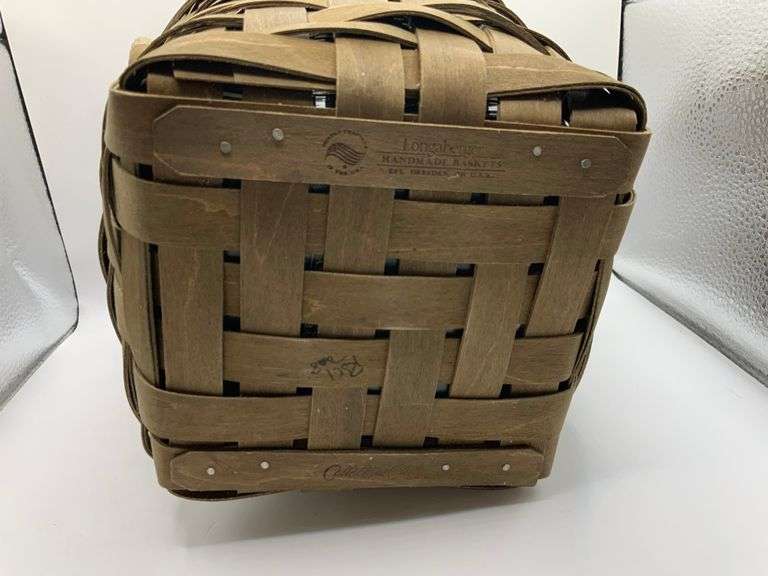 Longaberger RARE DEEP BROWN COLLECTORS CLUB DAVE LONGABERGER HERITAGE ...