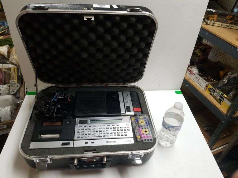 SafeCase Storage Trunk, Realistic Cassette Tape Recorder & Radio Shack ...