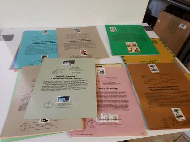 Commemorative Collector Stamp Information Sheet - Trice Auctions