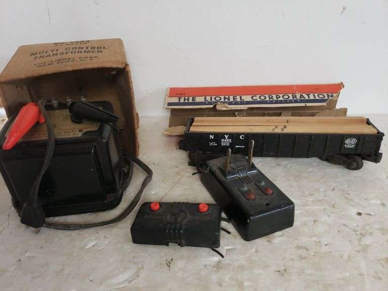 Lionel Multi Control Transformer, Lionel Railroad Car & More - Trice Auctions