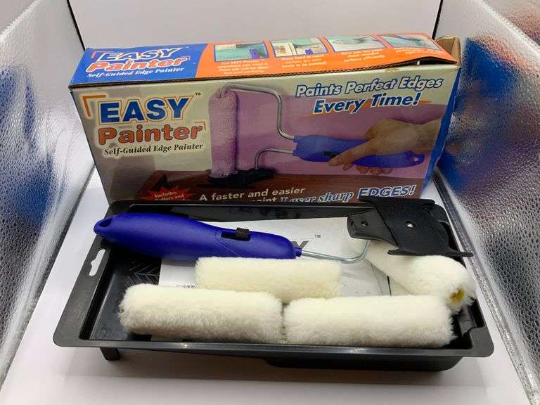 NEW IN BOX EASY PAINTER SELF GUIDED EDGE PAINTER - INCLUDES EDGER, 4 ...