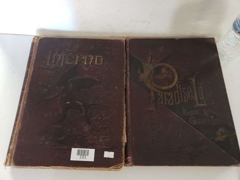 (2) Vintage Books - Dante's Inferno & Milton's Paradise Lost - Trice ...