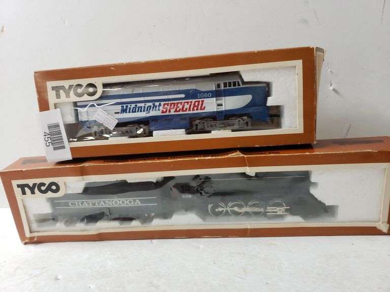 Tyco Midnight Special & Chattanooga Railroad Cars - Trice Auctions