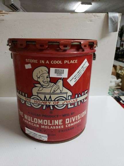 Nulomoline American Molasses Co. 5 Gallon Container - Trice Auctions
