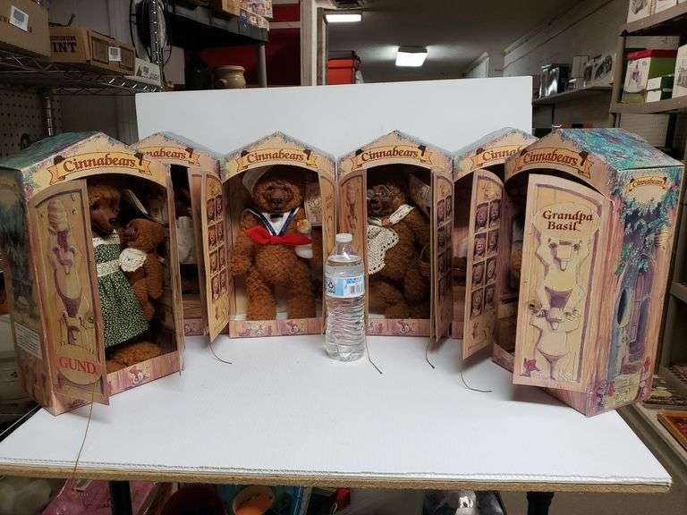 (6) Cinnabears By Gund - NEW In Boxes - Trice Auctions